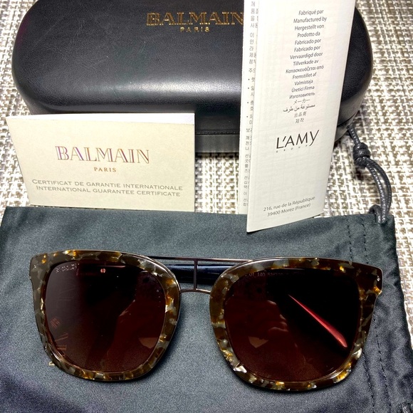 Balmain | Accessories | Authentic Balmain Sunglasses | Poshmark